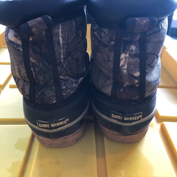 game winner | Shoes | Boys Hunting Camo Boots | Poshmark